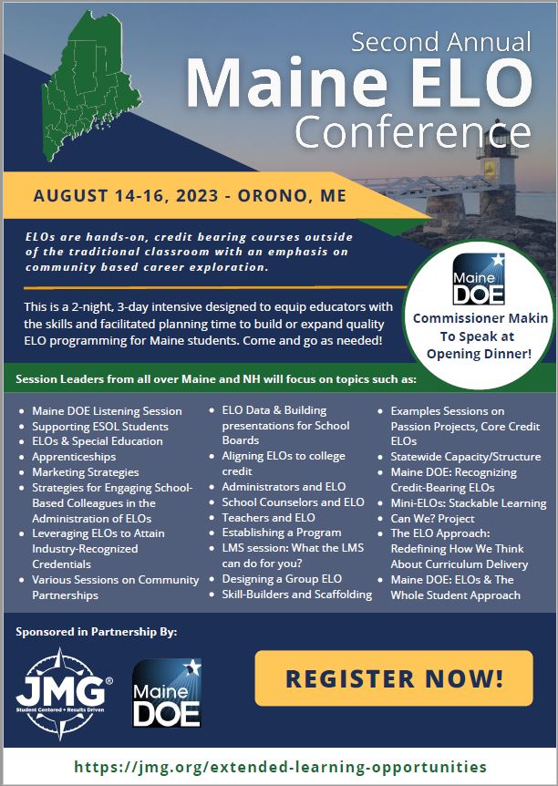 Register for Second Annual Extended Learning Opportunities (ELO ...
