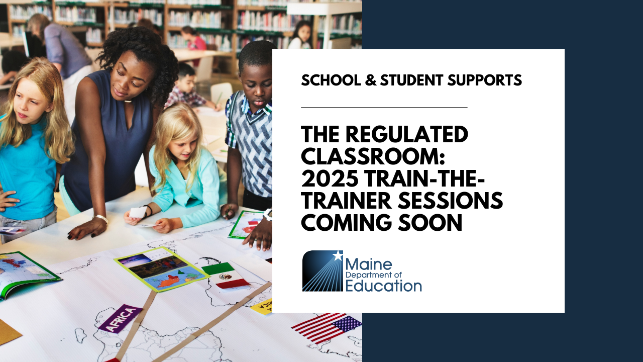 Save the Dates for 2025 The Regulated Classroom Train-the-Trainer ...