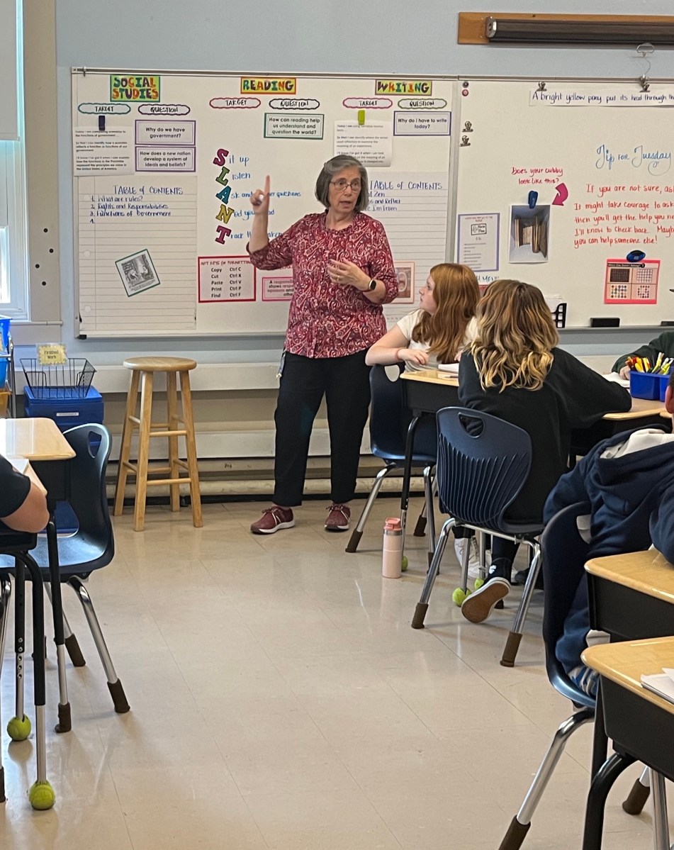 A Day with Maine Teacher of the Year Finalist Edith Berger and the ...