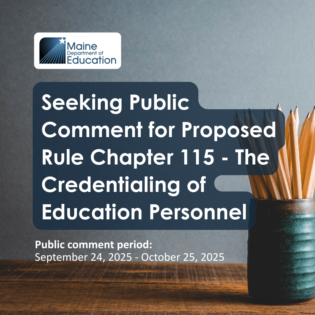 Public Comment Period for Proposed Rule Chapter 115 – The Credentialing ...